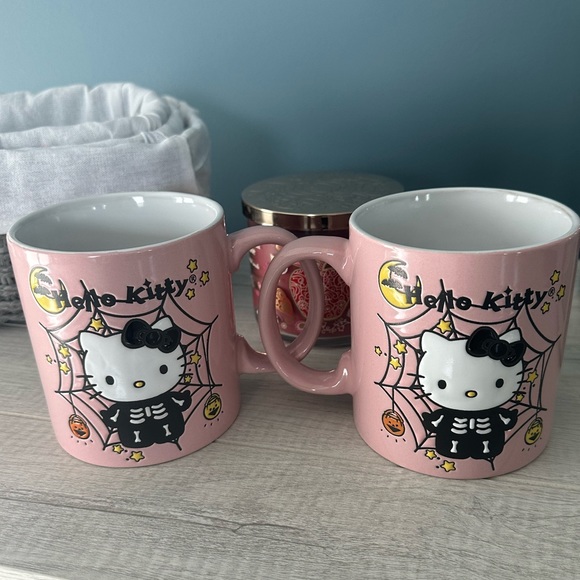 Hello Kitty | Holiday | Hello Kitty Pink Skeleton Spiderweb Halloween ...